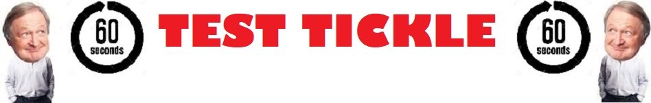 Media - 60 seconds with Test Tickle. Episode 83 with Test Tickle ...