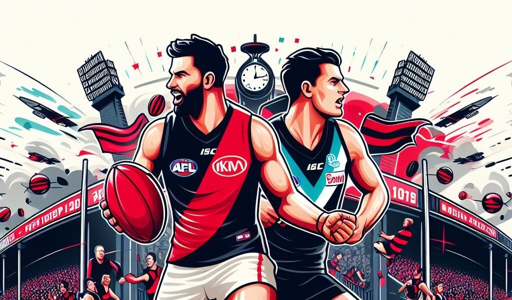 Preview - Round 4: Essendon vs Port Adelaide, Adelaide Oval, Friday 5 ...