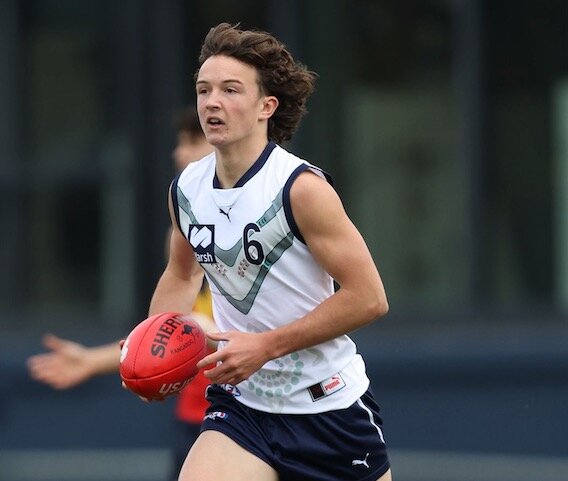 Player Watch - #36: River Stevens -selected with Pick 67 in the ND ...