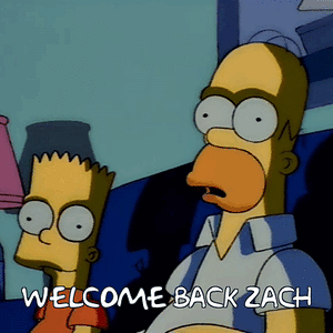welcome back zach.gif | BigFooty Forum